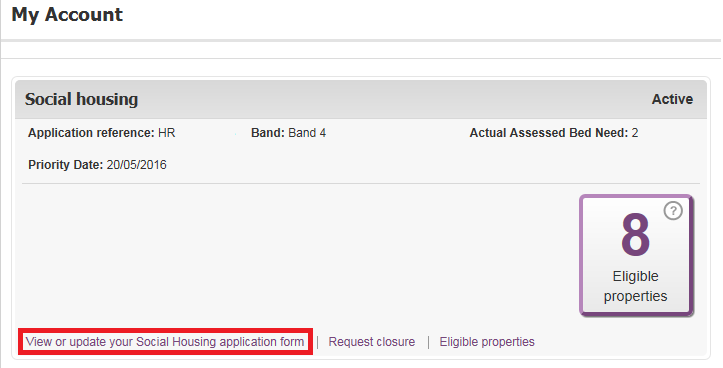 Help - Hampshire Homechoice